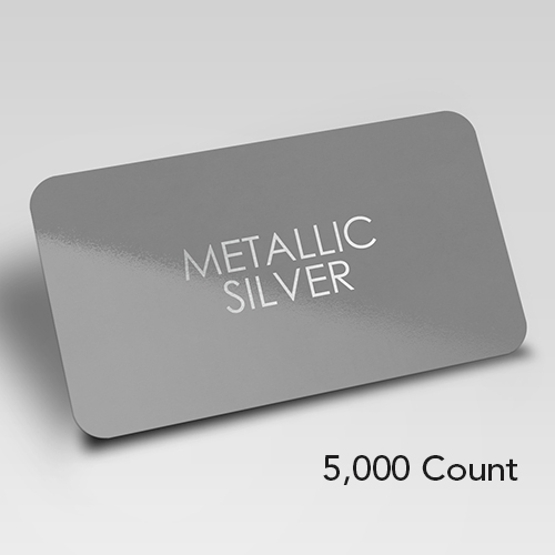 Metallic-Silver-5000 | Plastic Card ID