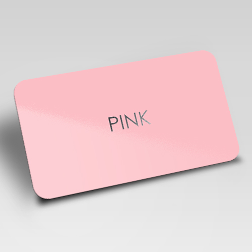 Pink | Plastic Card ID