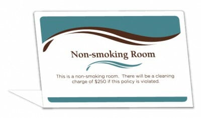 Counter Signs | Plastic Card ID